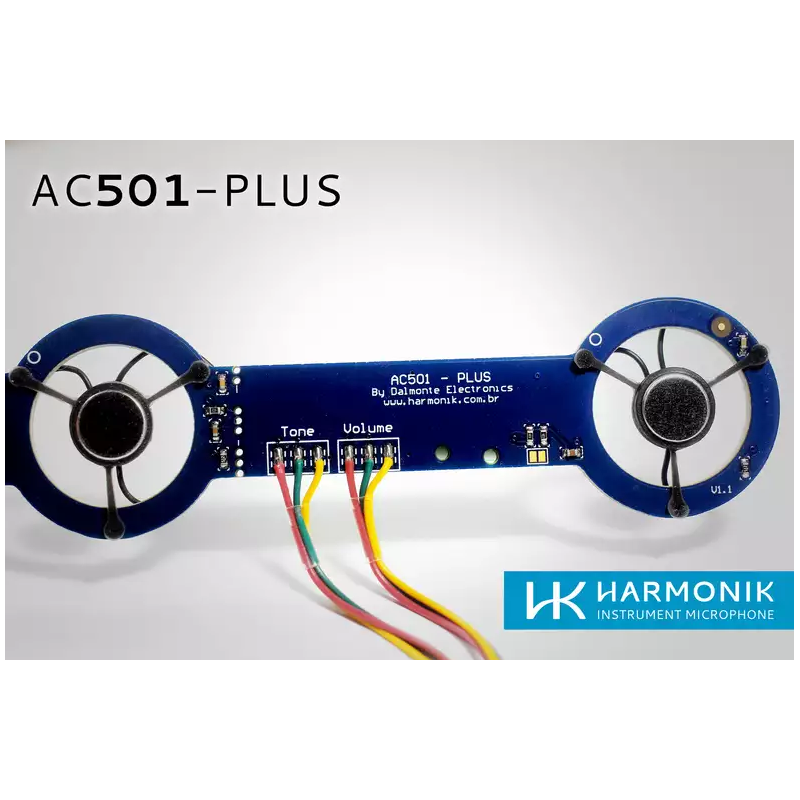 Microphones internes Harmonik AC 501-PLUS | La Boite à Bretelles